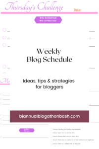 What My Weekly Blog Schedule Actually Looks Like - Building Better Blogs